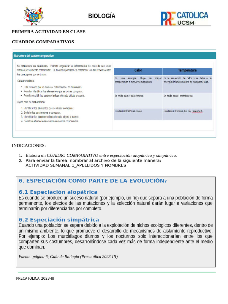 Primera Actividad en Clase | PDF