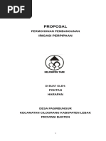 Proposal Dinas Pertanian | PDF