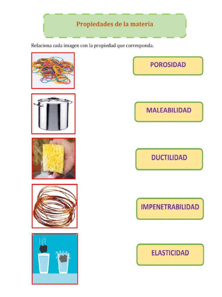 Practica de Propiedades de La Materia | PDF