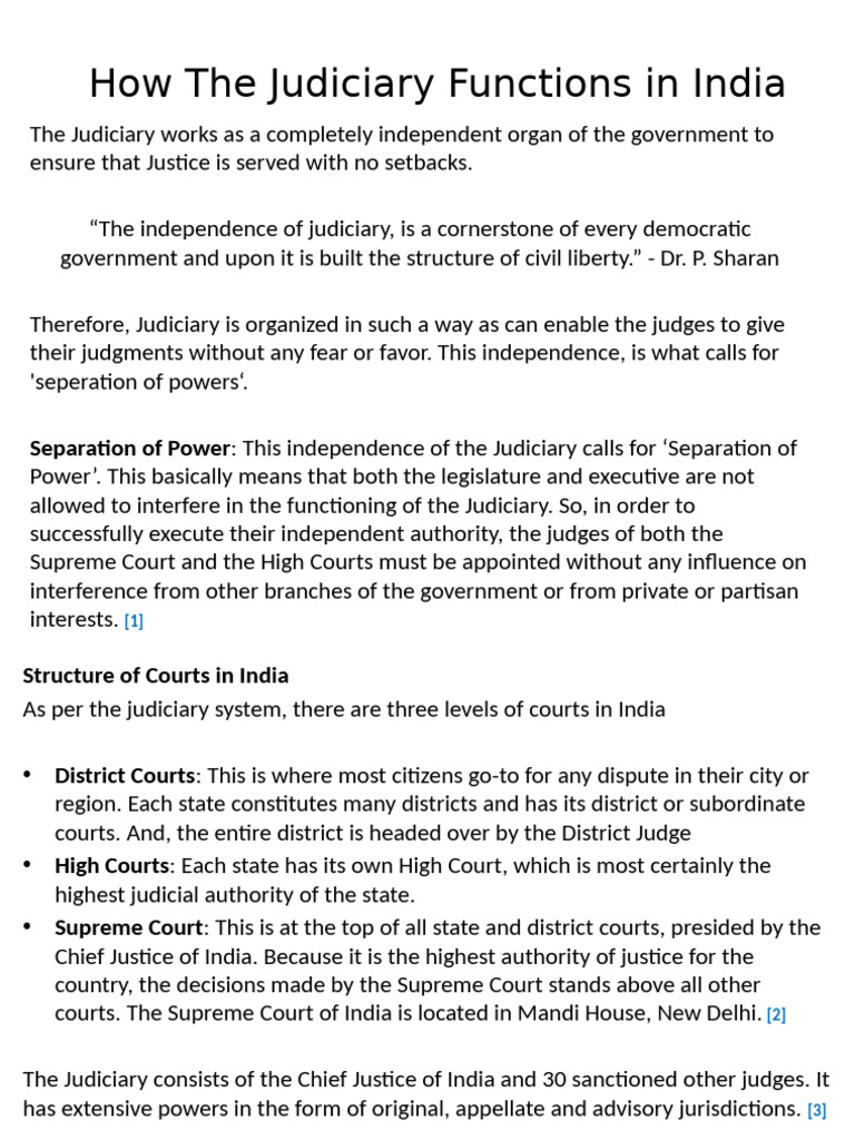 Structure of India's Judicial System | PDF | Supreme Courts | Judiciaries
