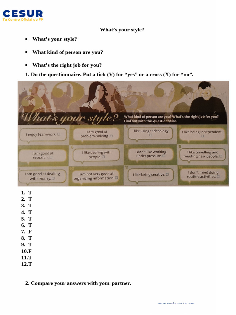 What's your style | PDF | Languages | Foreign Language Studies