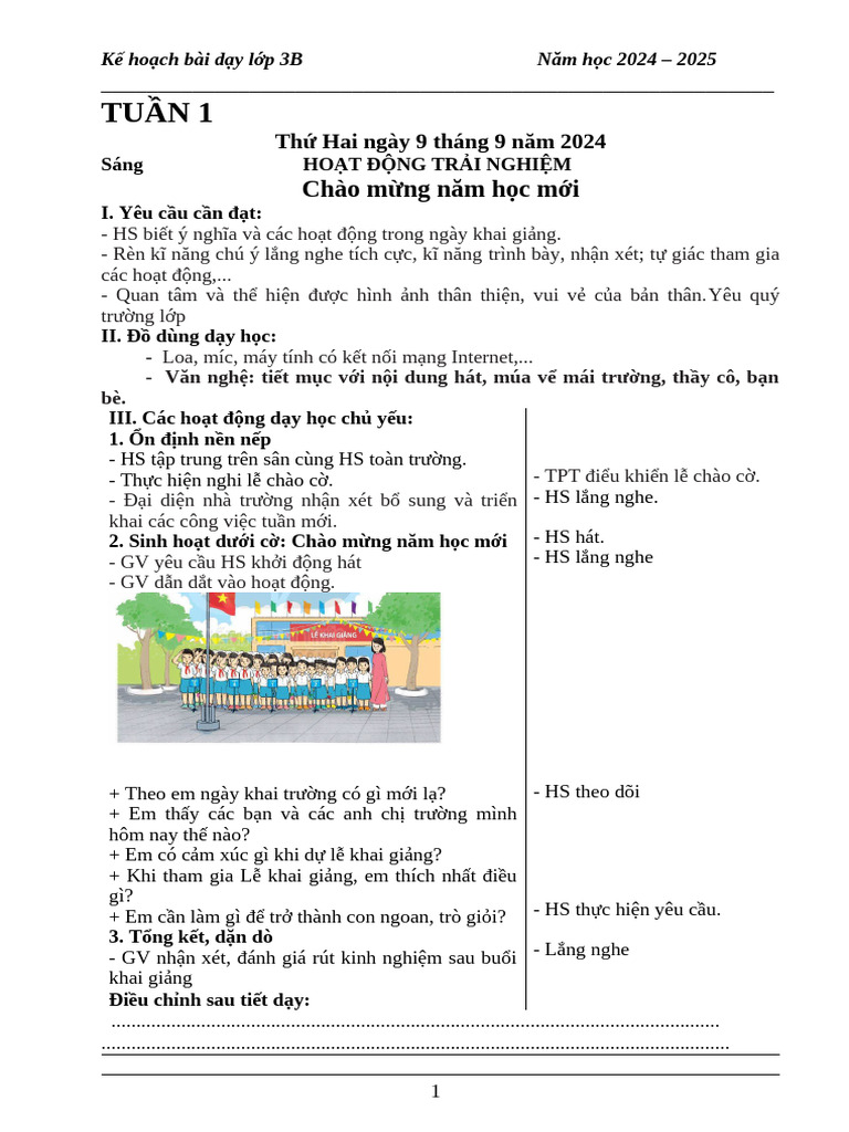Tuan 1 - Lan 3B | PDF