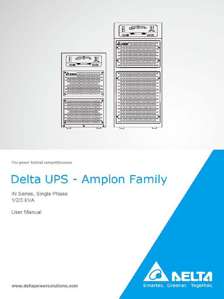 Manual UPS in 1 3kVA en in | PDF