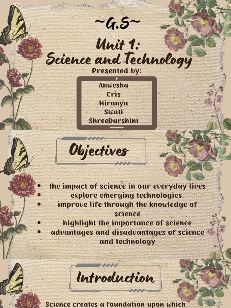 G.S 11th Grade-Compressed | PDF | Emerging Technologies | Science