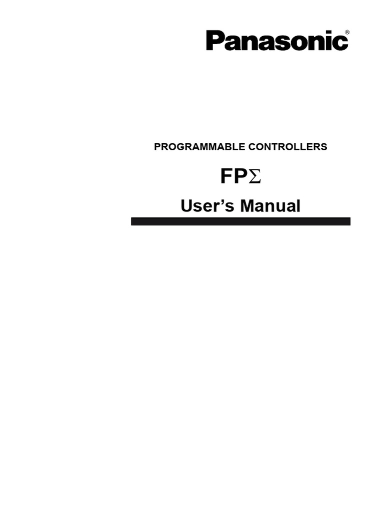 Fps Series | PDF | Programmable Logic Controller | Power Supply