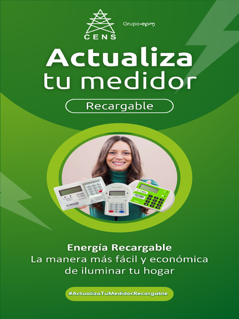 Cartilla Informativa ActualizaTuMedidorRecargable | PDF | Informática