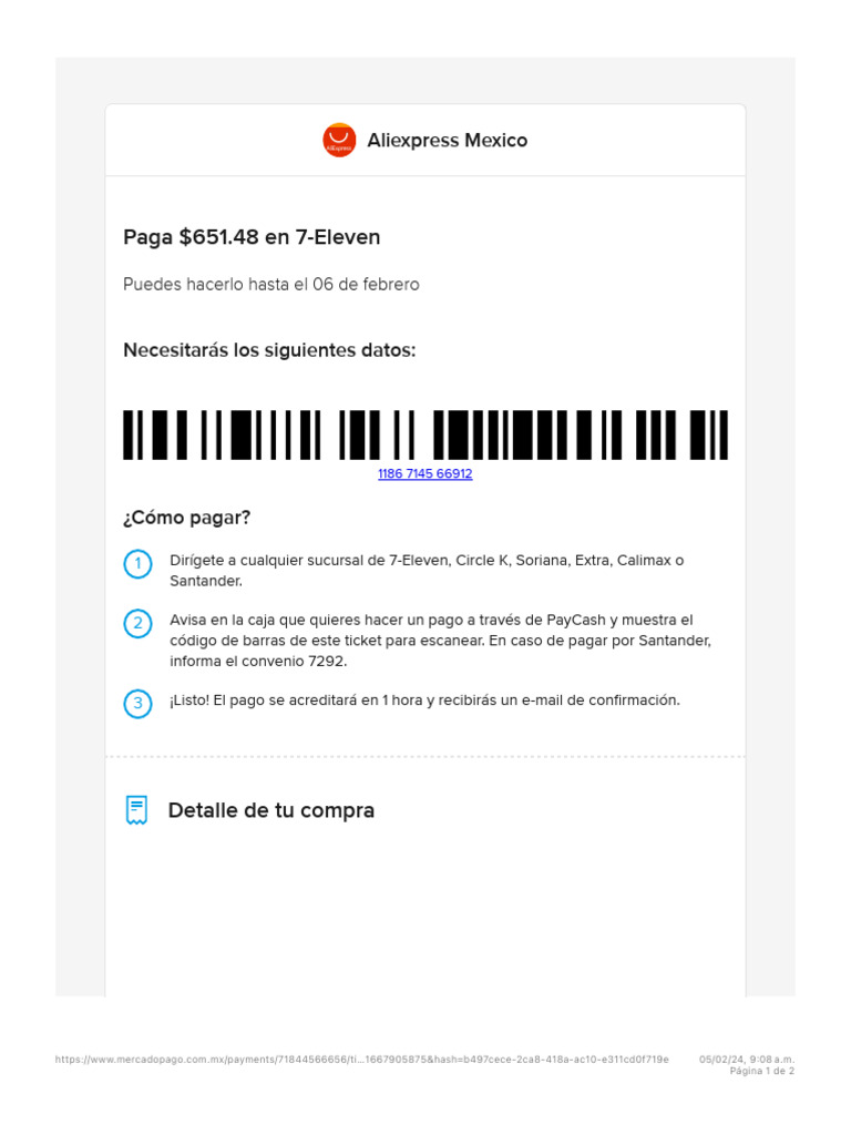 Ticket para Finalizar Tu Compra | PDF