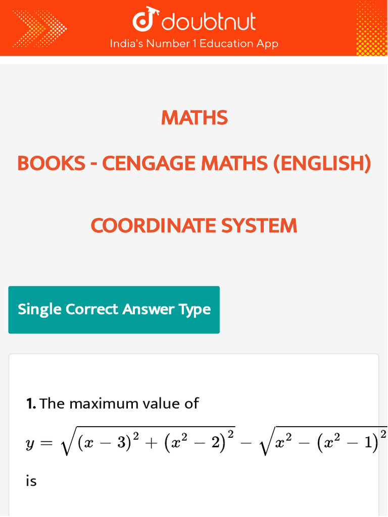 773 Books Doubtnut Question Bank | PDF | Triangle | Elementary Geometry