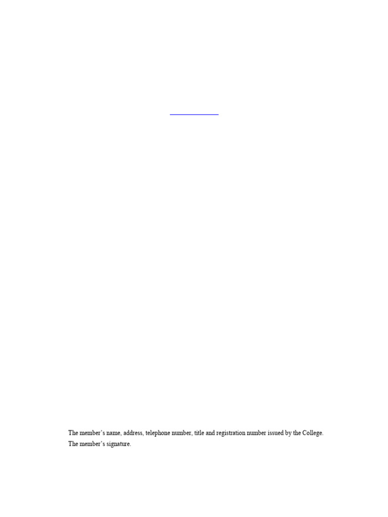Ontario Dental Hygiene Drug Regulations | PDF | Medical Prescription ...