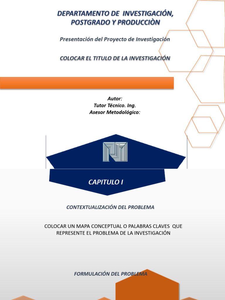 Presentacion Definitiva de Proyecto para Investigacion Cientifica | PDF | Science | Metodología