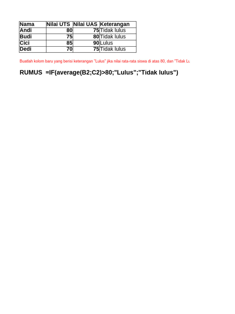 4.soal If Dan Nested If | PDF