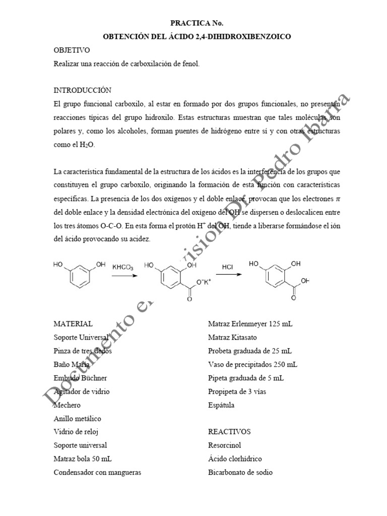 Practica 5-Qoii | PDF | Ácido | Propiedades del agua