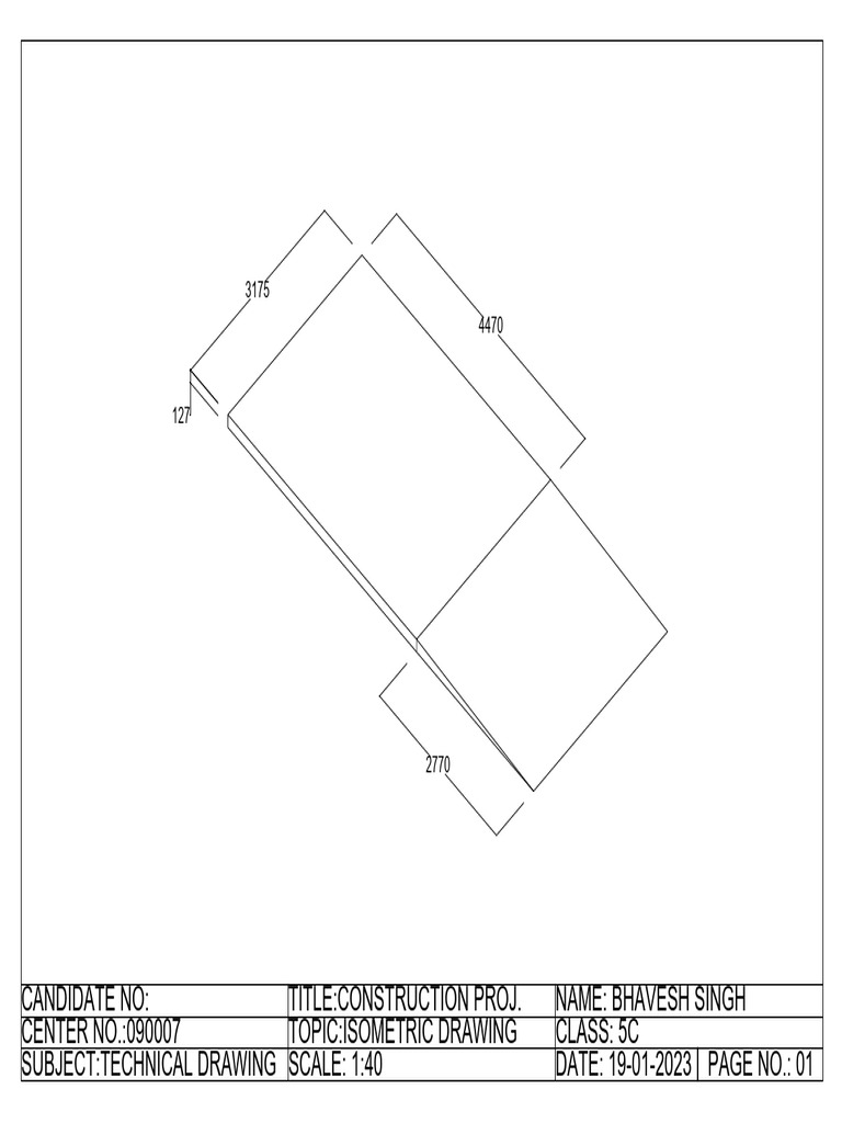Concrete Construction Sba Drawing | PDF