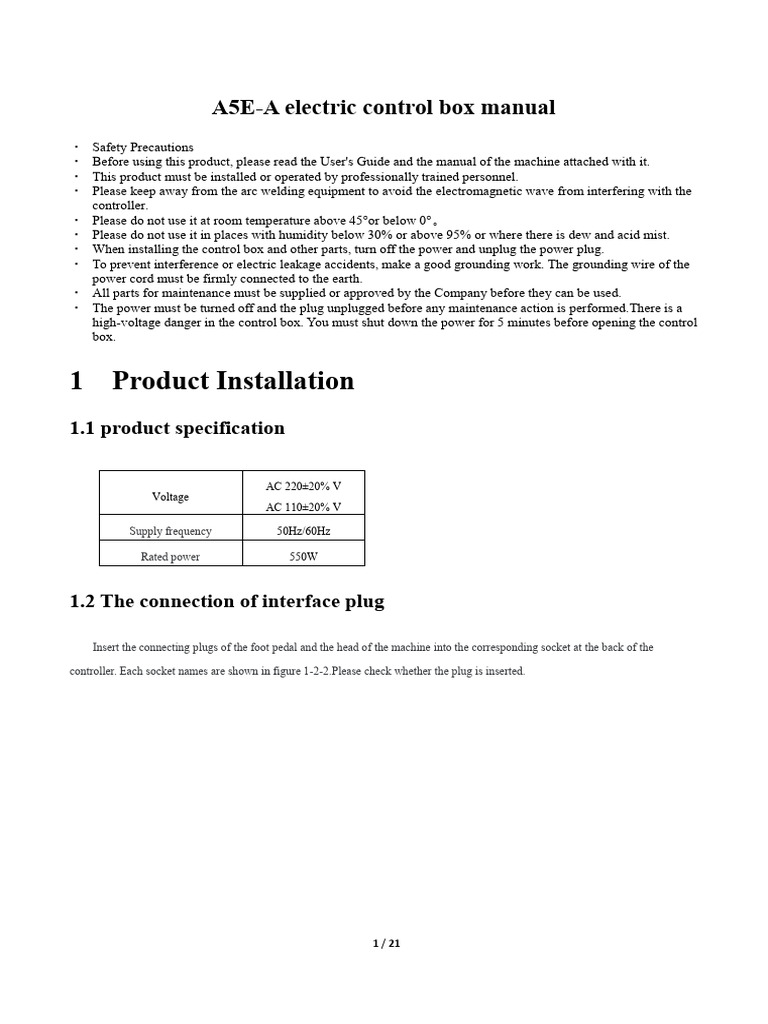 A5E Instruction Manuakl | PDF | Sewing Machine | Ac Power Plugs And Sockets