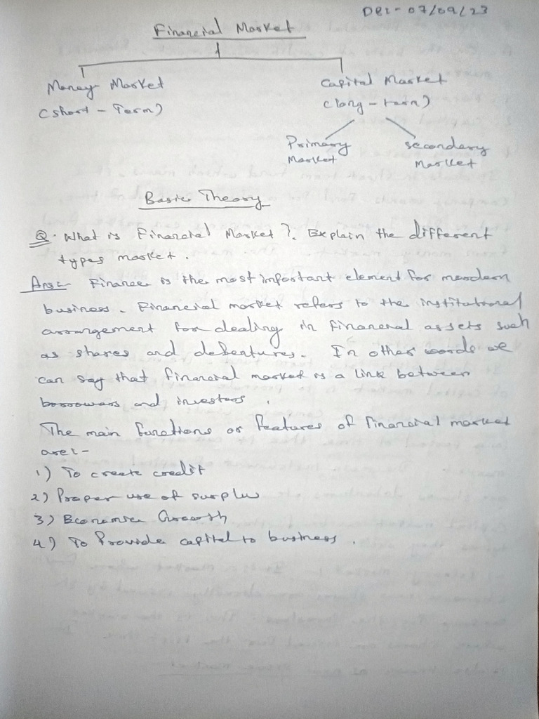 FMIS Unit-1 Notes | PDF