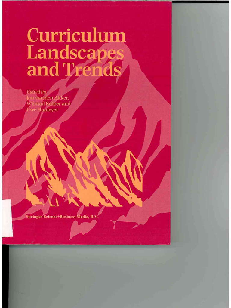 Jan Van Den Akker (2003) Curriculum Perspectives An Introduction ...