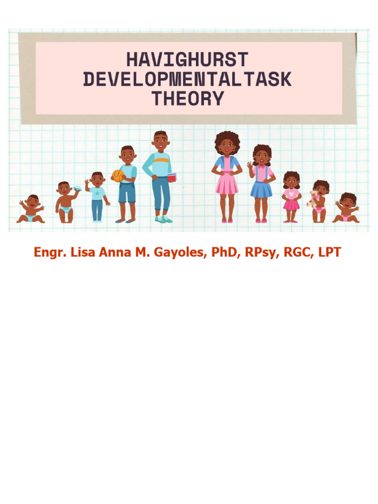 Havighusts Developmental Task Theory Notes | PDF | Developmental ...