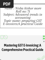 GePP E-Invoice Generation Guide | PDF | Invoice | Value Added Tax