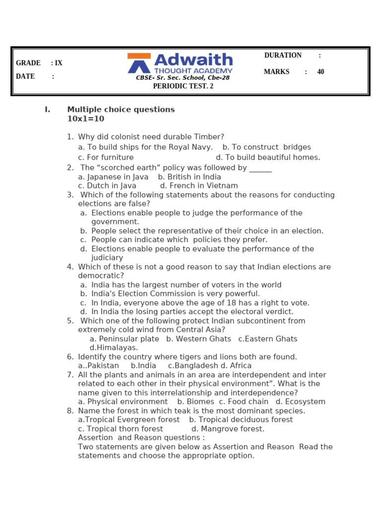 PT2 Grade9.Sst 2024 | PDF | Political Campaigns | Elections