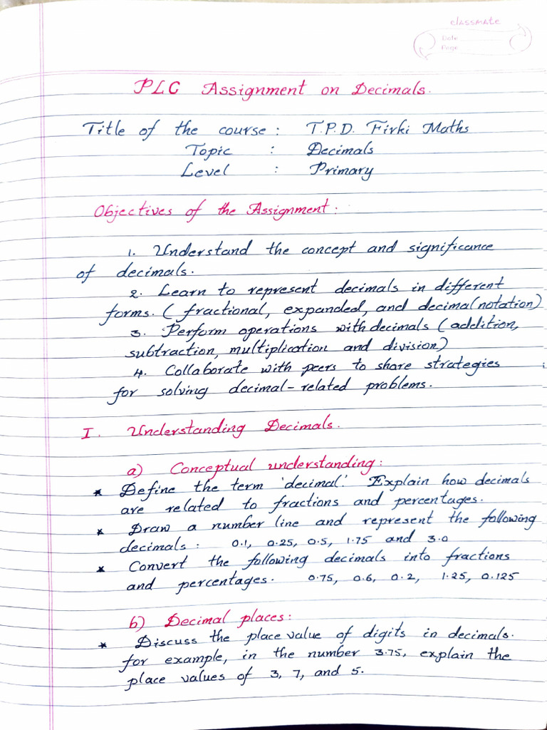 Plc Assignment 2 | PDF | Elementary Mathematics | Lexicology