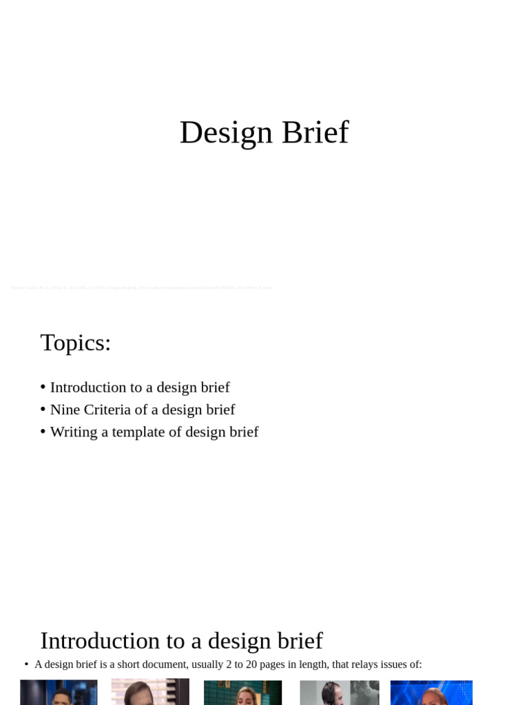 Design Brief | PDF | Design | Lego