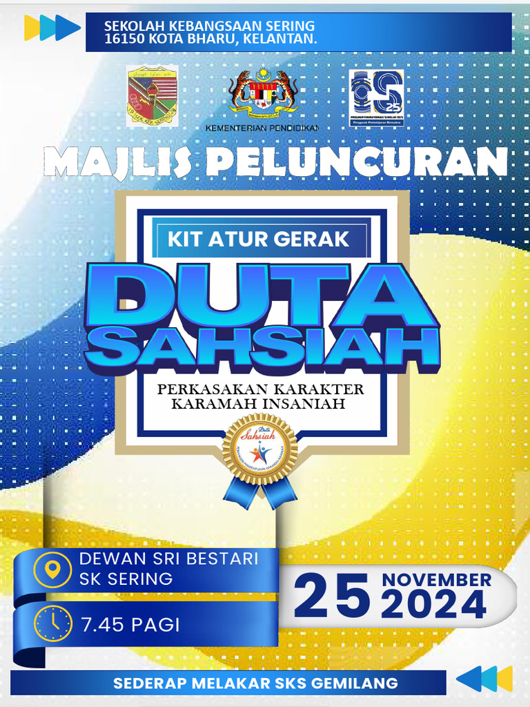 2024 Buku Program Duta Sahsiah | PDF
