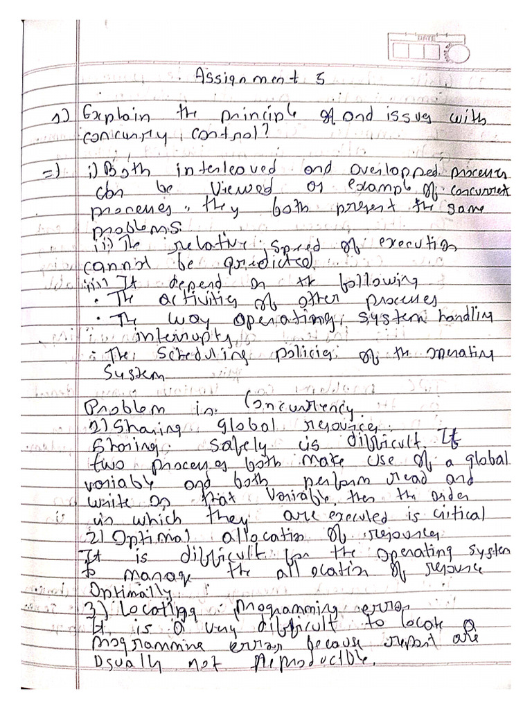 Spos 5 6 Assignment | PDF