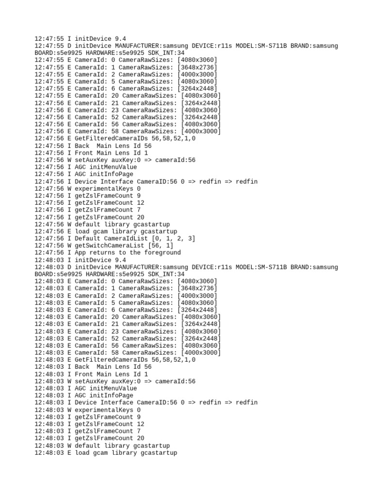 Log 20241123 | PDF | Tablet Computer | Consumer Electronics