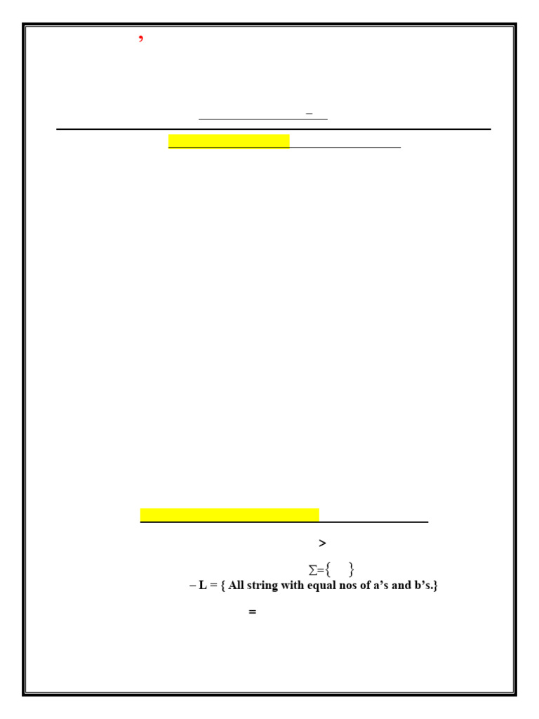 Theory of Computation Guide | PDF | Theory Of Computation | Mathematics