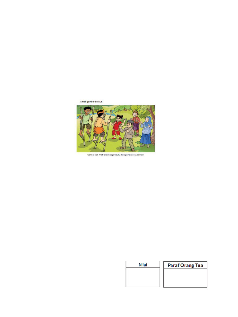 LKPD Bab 10 | PDF | Game & Aktivitas | Griya & Taman