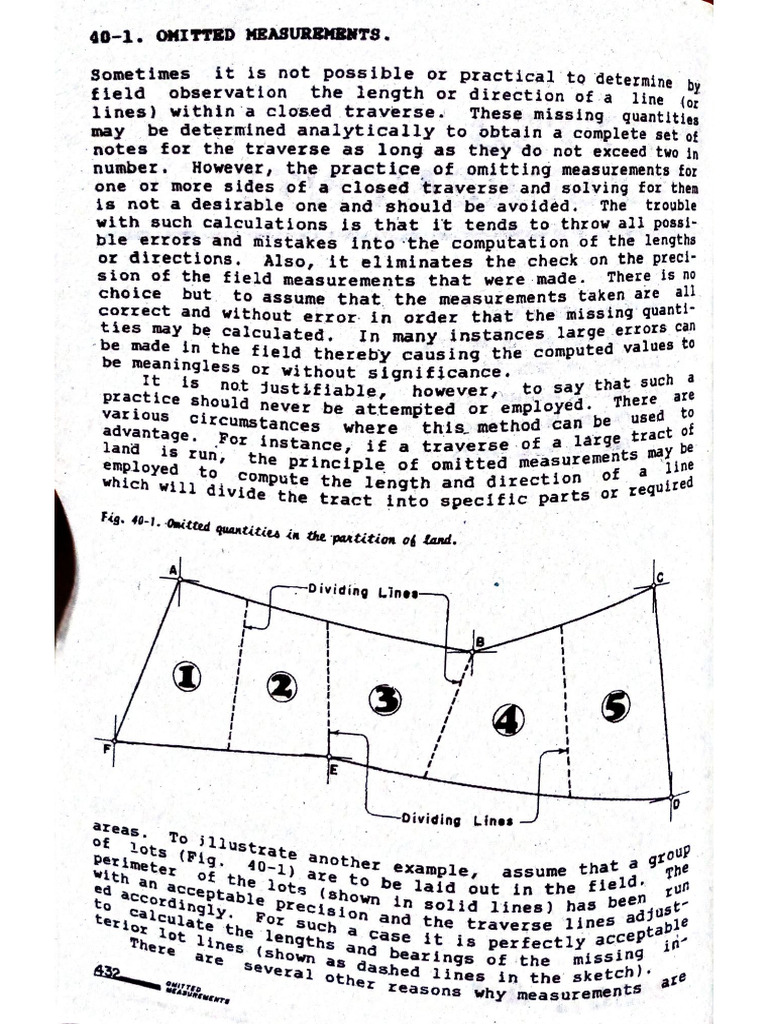 Omitted Measurements | PDF