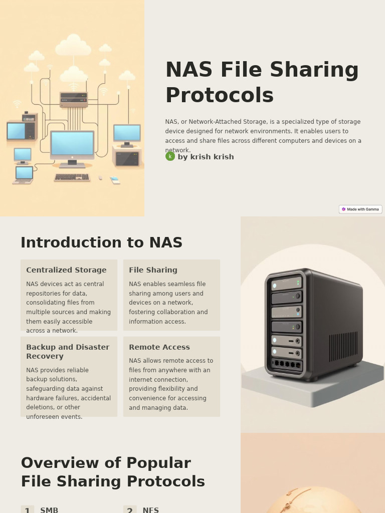 NAS File Sharing Protocols | PDF | File Transfer Protocol | Computer File