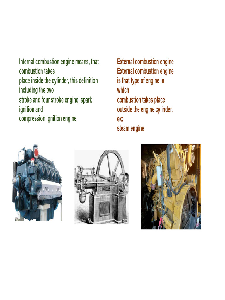 Internal Combustion Engine Working | PDF | Internal Combustion Engine ...