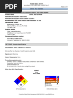 Distilled Water Safety Data Sheet | PDF | Dangerous Goods | Toxicity