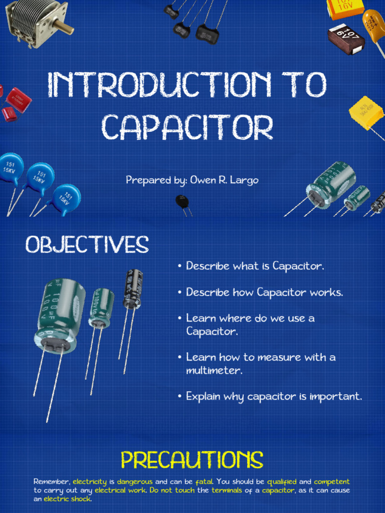Chapter 2.2. Introduction To Capacitor | PDF | Capacitor | Materials ...