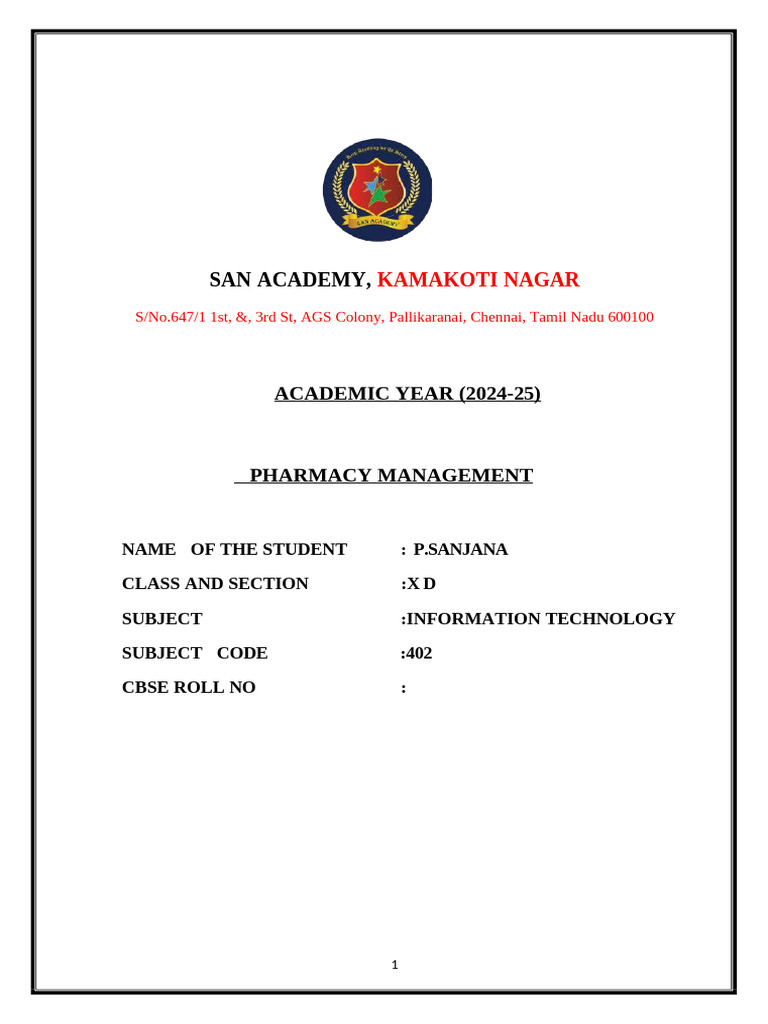 Sanjana IT | PDF | Databases | Button (Computing)