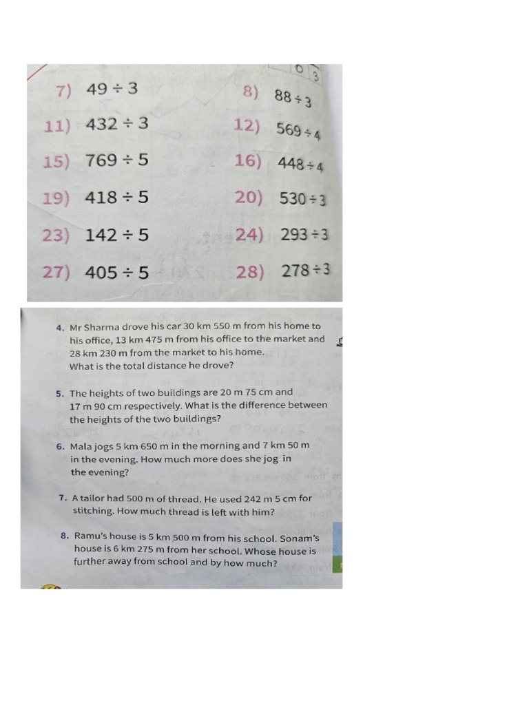 Maths Test | PDF