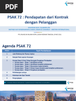 PSAK 72: Panduan Pengakuan Pendapatan | PDF