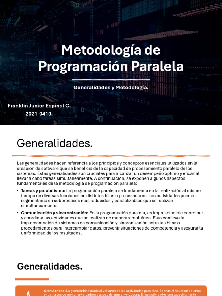 0804 Metodología de Programación Paralela | PDF | Computación paralela ...