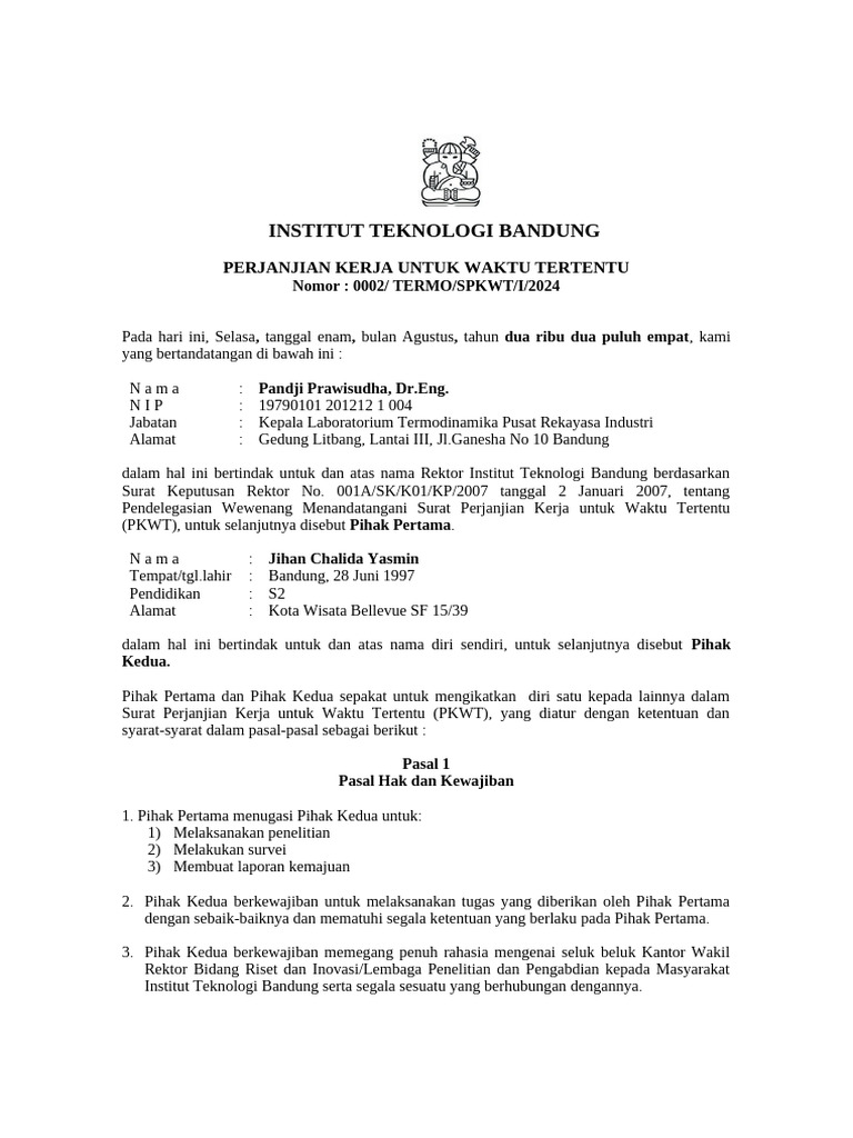 SPKWT 2024 (Jihan) | PDF | Ilmu Sosial | Hukum