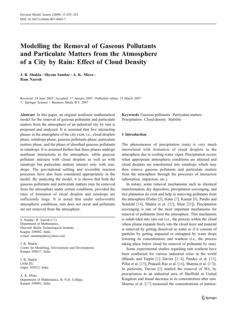 City Rain | PDF | Stability Theory | Rain