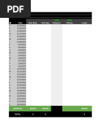 Referral Tracking Sheet | PDF | Finance & Money Management