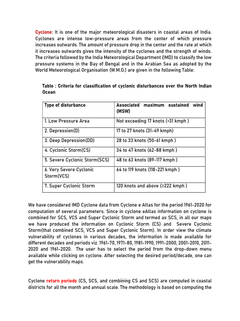 Cyclone | PDF | Cyclone | Tropical Cyclones