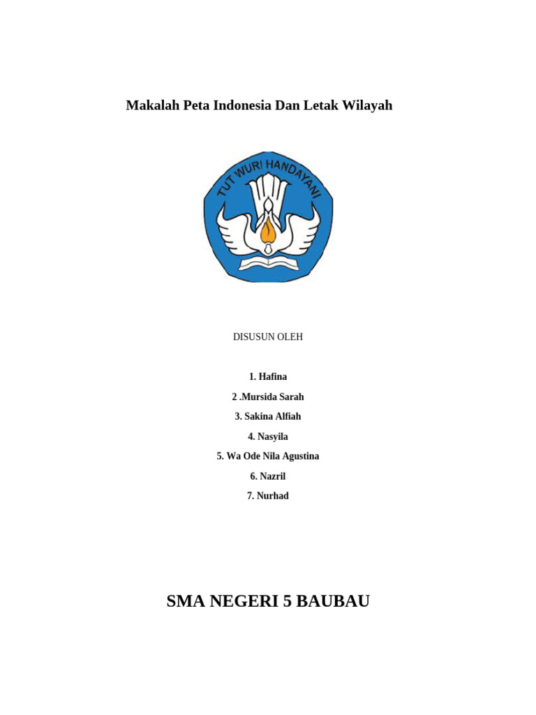 Makalah Peta Indonesian Dan Letak Wilayah | PDF