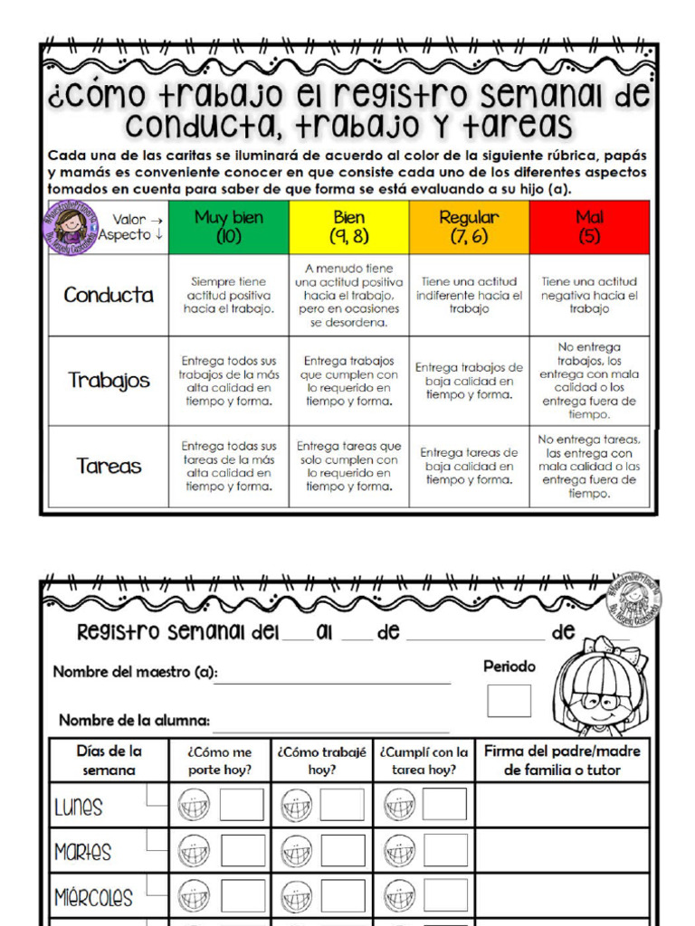 Registro de Conducta | PDF