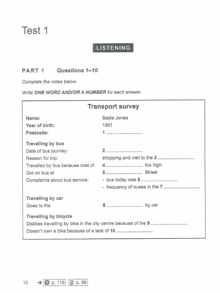 Cambridge 18 Thong 2 | PDF