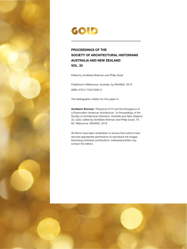 Perspecta 9/10: Birth of Postmodern Architecture | PDF