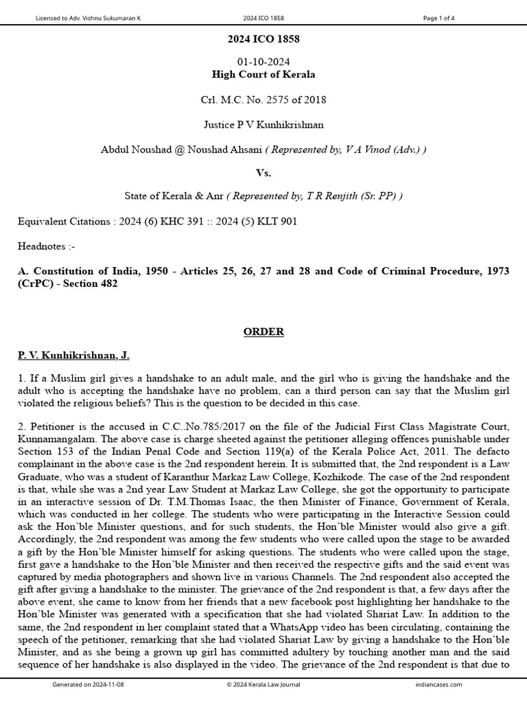 2024 Ico 1858 | PDF | Justice | Crime & Violence