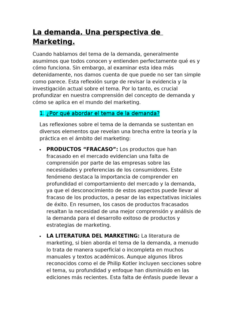 AA Marketing RESUMEN | PDF | Marketing | Mercado (economía)