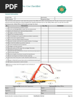 10.boom Lift Inspection Checklist | PDF